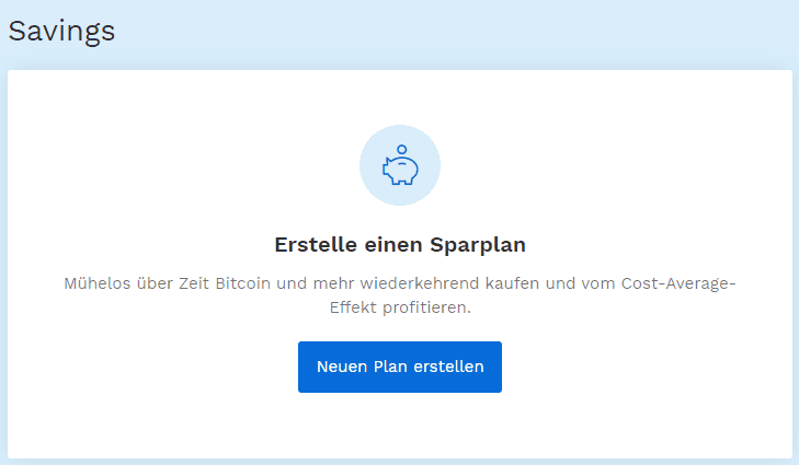 Automatischer Bitcoin Sparplan - Cost-Average-Effekt in Perfektion