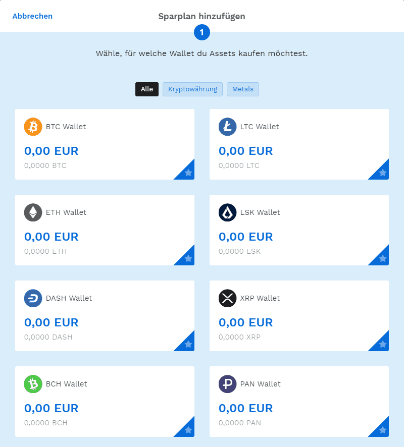 Automatischer Bitcoin Sparplan - Cost-Average-Effekt in Perfektion